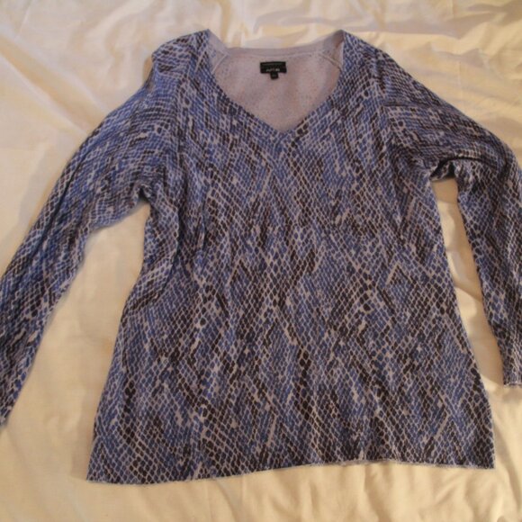 Apt. 9 | Sweaters | Sweater Blue Cashmere Blend Size Xl Apt 9 Brand ...